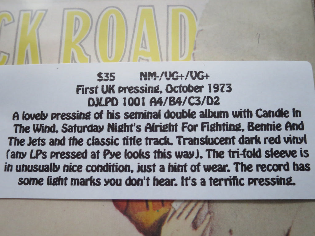 Elton John - Goodbye Yellow Brick Road – Luke's Records