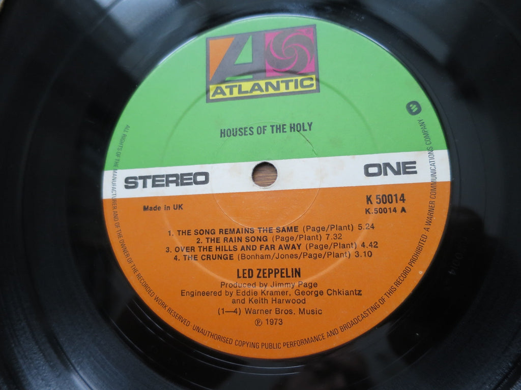 Led Zeppelin - Houses Of The Holy (original) – Luke's Records