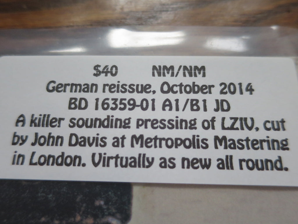 Led Zeppelin - IV (this century) – Luke's Records