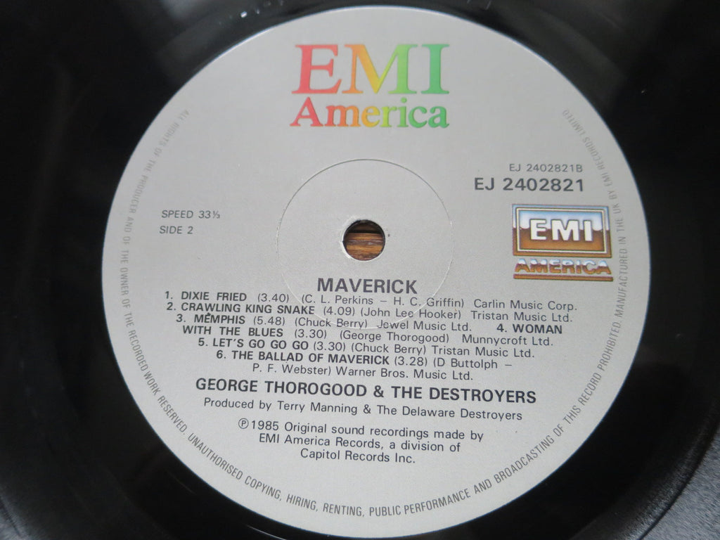 George Thorogood & The Destroyers - Maverick – Luke's Records