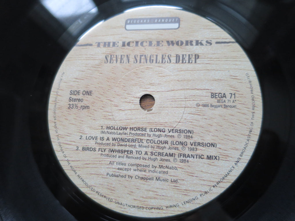 The Icicle Works - Seven Singles Deep – Luke's Records