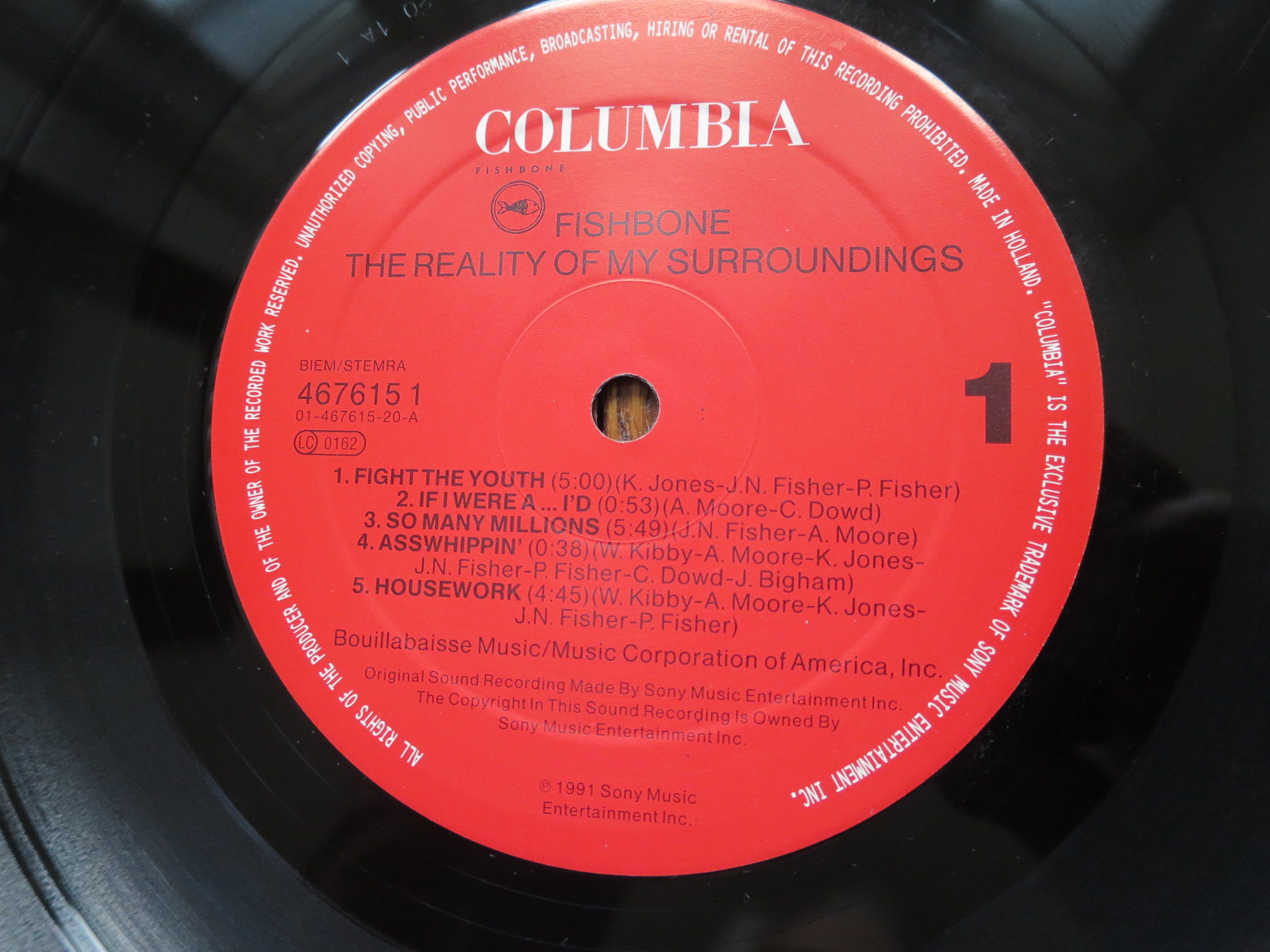 Fishbone - The Reality Of My Surroundings – Luke's Records