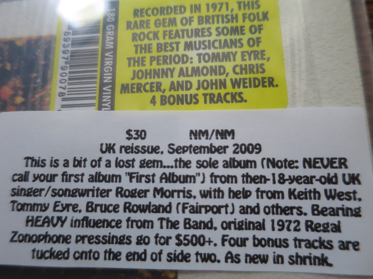 Roger Morris - First Album – Luke's Records