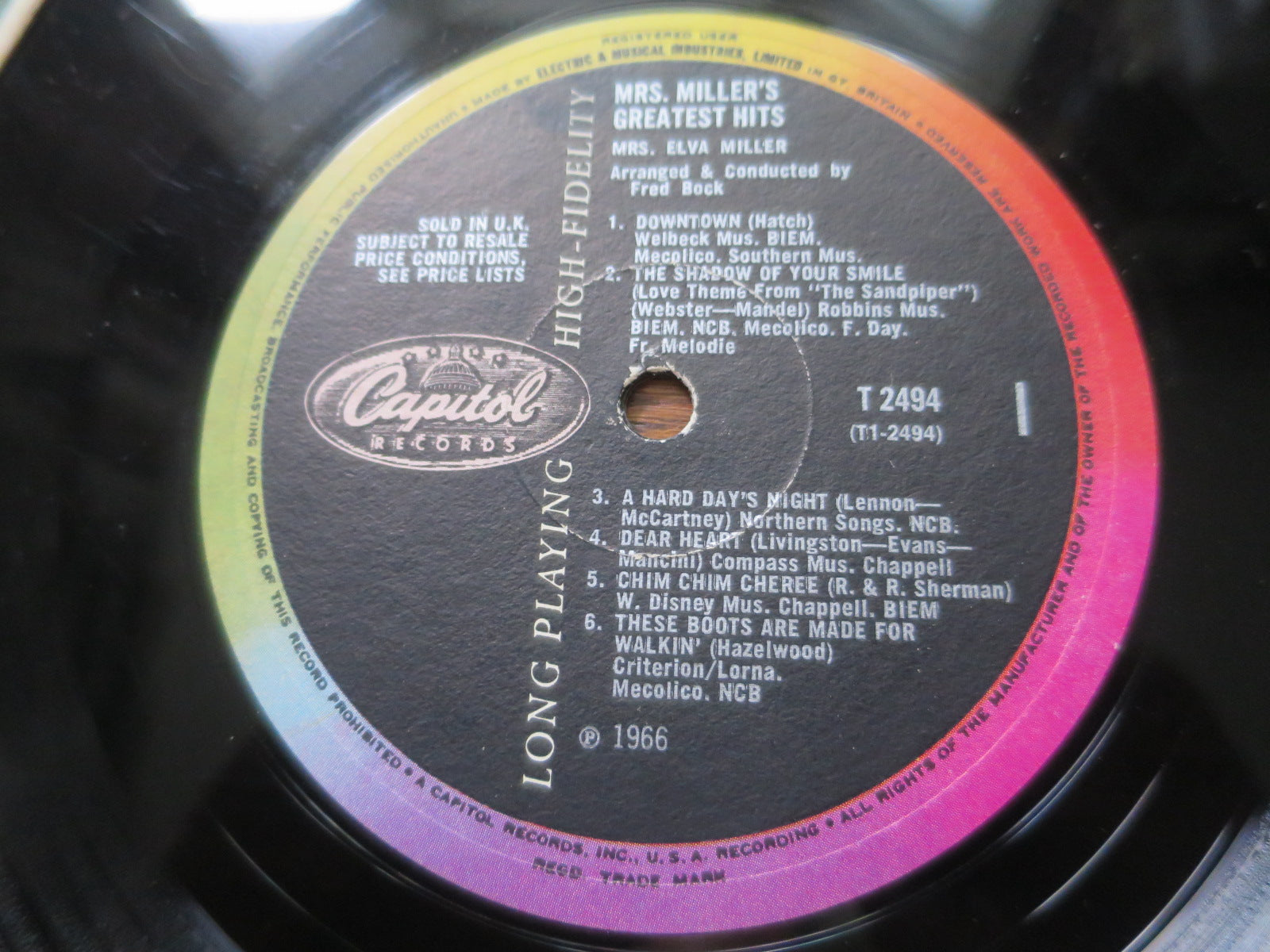 Mrs. Miller - Greatest Hits – Luke's Records